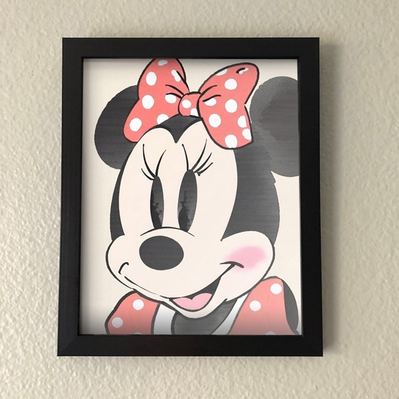 Disney | Wall Decor | Minnie Mouse Wall Art | Poshmark